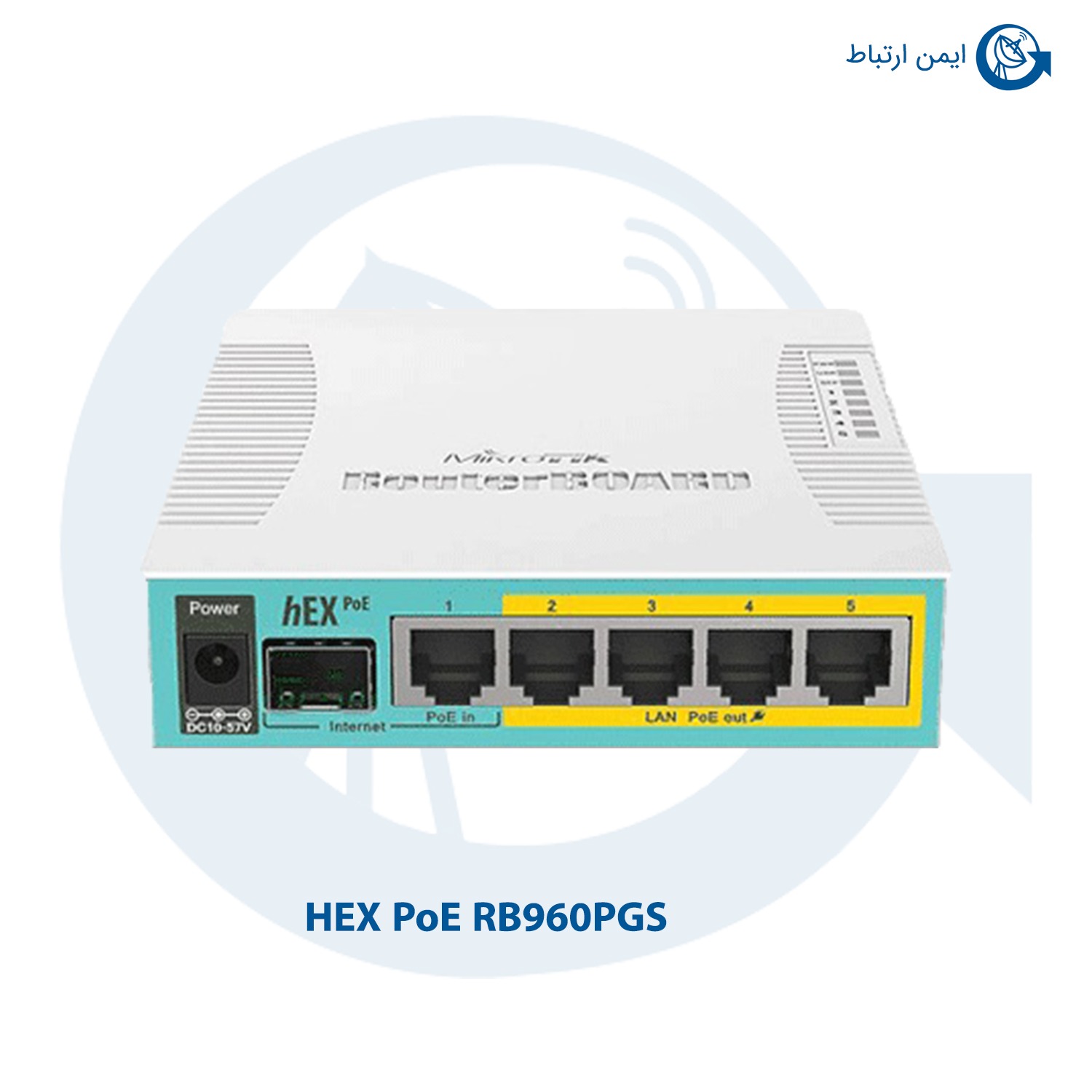 خرید و قیمت روترمیکروتیک HEX PoE RB960PGS