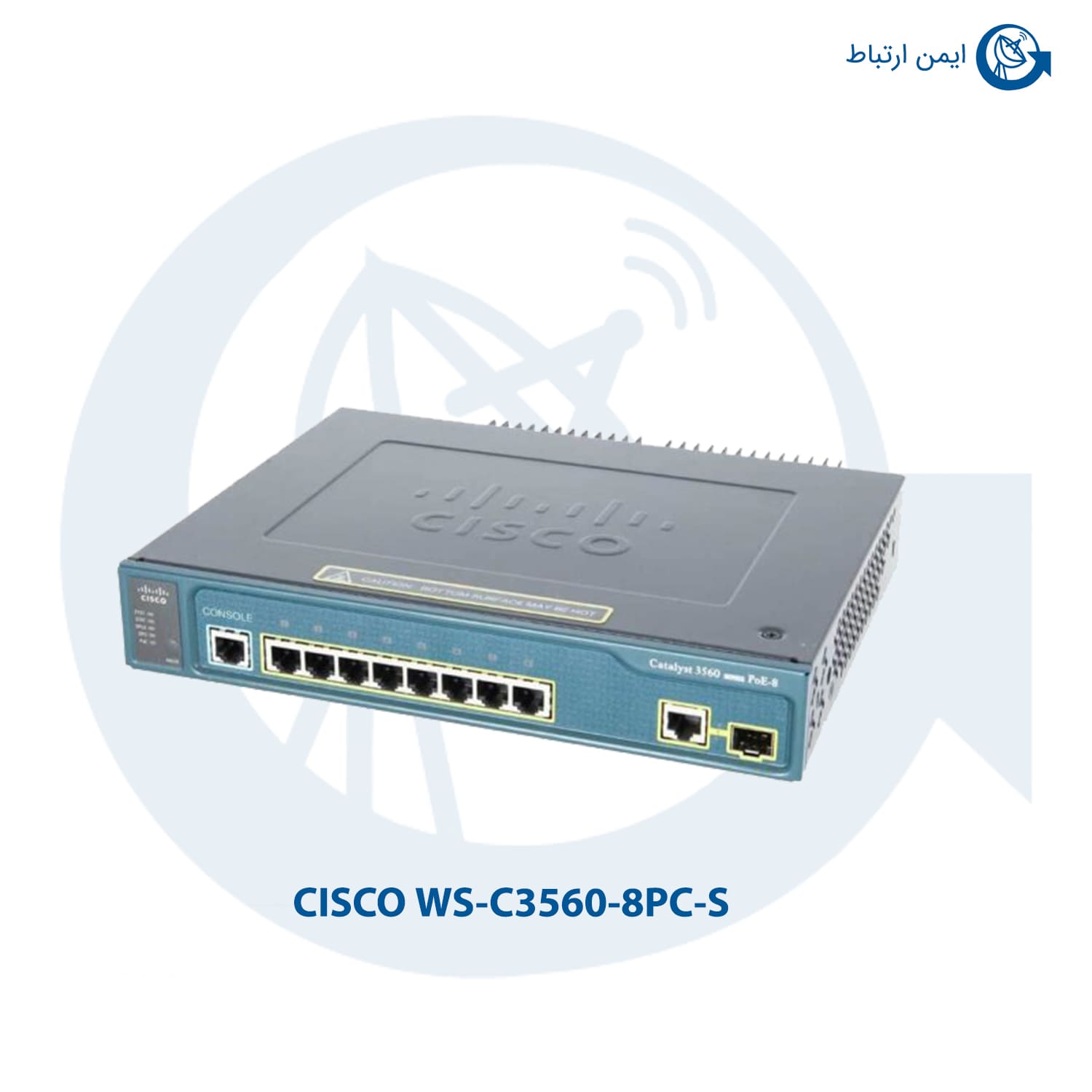 سوئیچ شبکه سیسکو WS-C3560-8PC-S | سوئیچC3560-8PC-S
