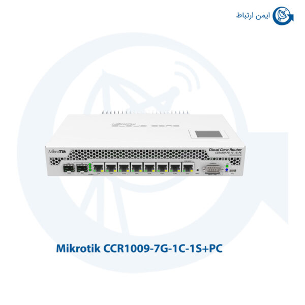 خرید و قیمت روتر میکروتیک CCR1009-7G-1C-1S+PC